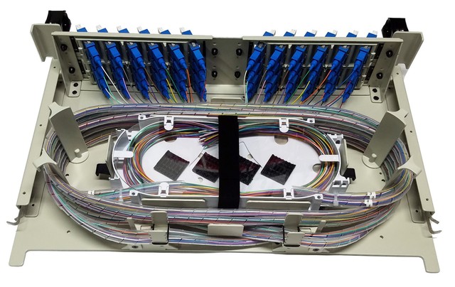 Commscope FPX-2FRP07-482 Termination/Splice Panel 48 Ports SC/UPC ...