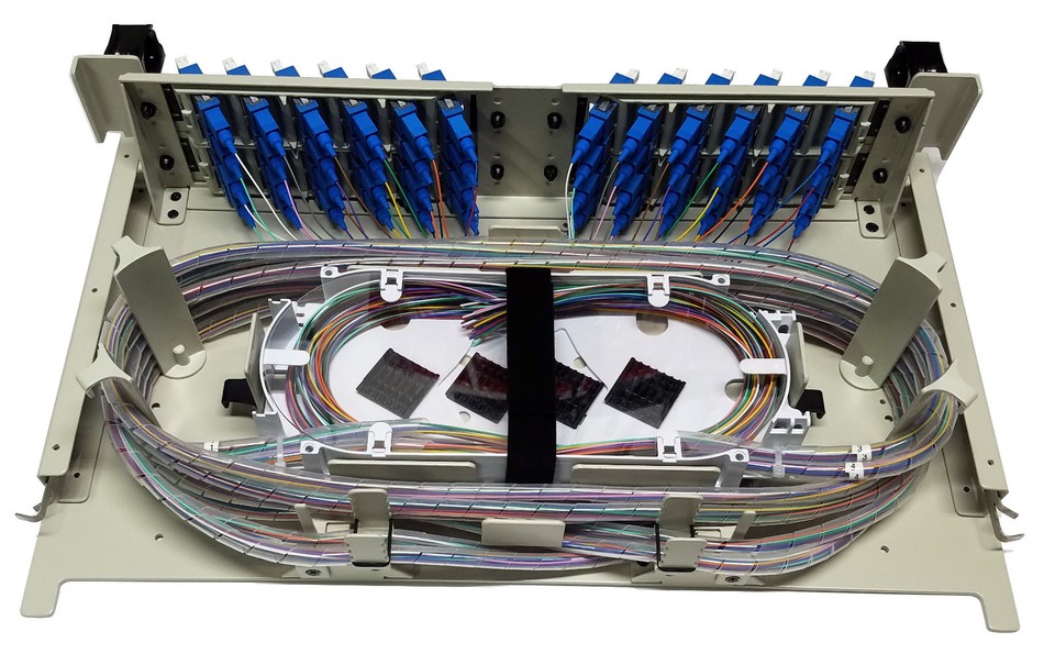 Commscope FPX-2FRP07-482 Termination/Splice Panel 48 Ports SC/UPC ...