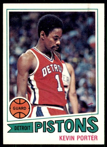 1977-78 Topps NBA Kevin Porter . Detroit Pistons #16 | eBay