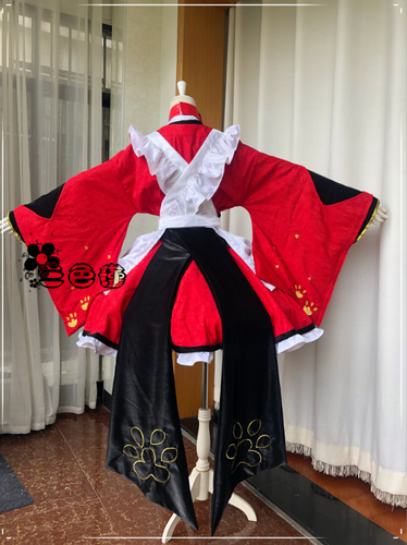 Fate/Grand Order Tamamo no Mae FGO Red Uniforms Cosplay Costume | eBay