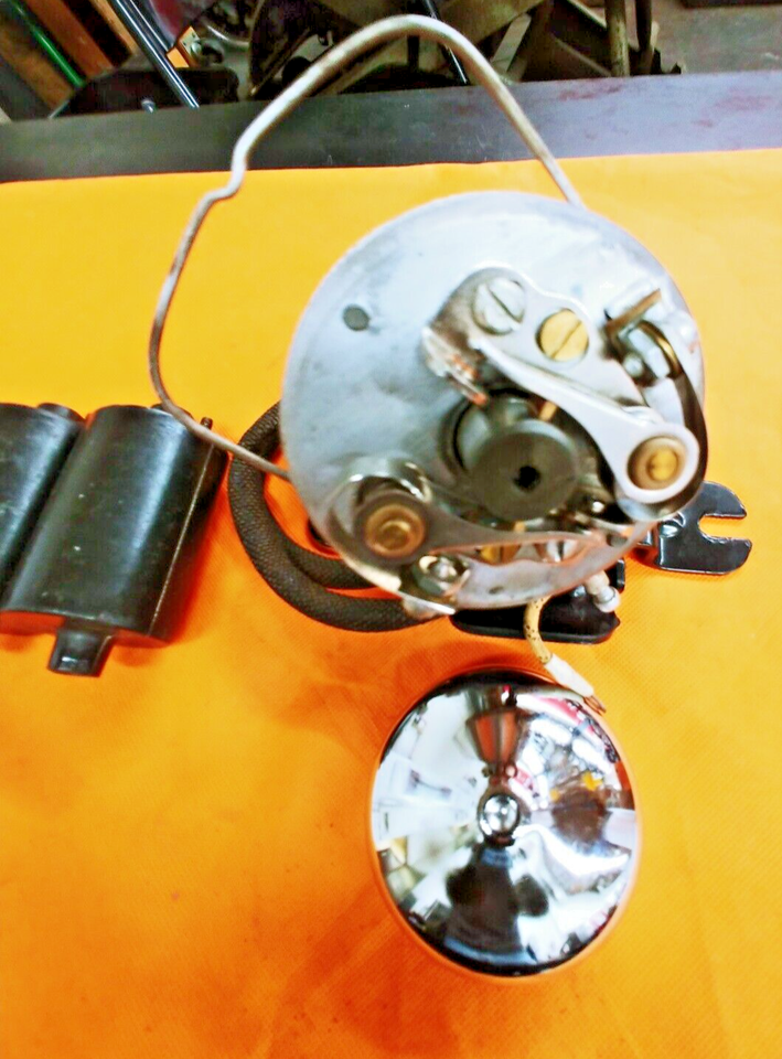 HARLEY DAVIDSON CIRCUIT BREAKER DUAL POINT DUAL COILS BRACKET AND COVER ...