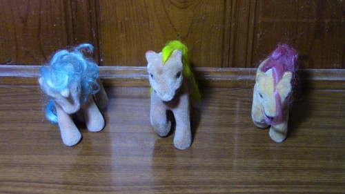My Little Pony Lot Hasbro G1 Buttons Shady Truly 4th Year So Soft ...