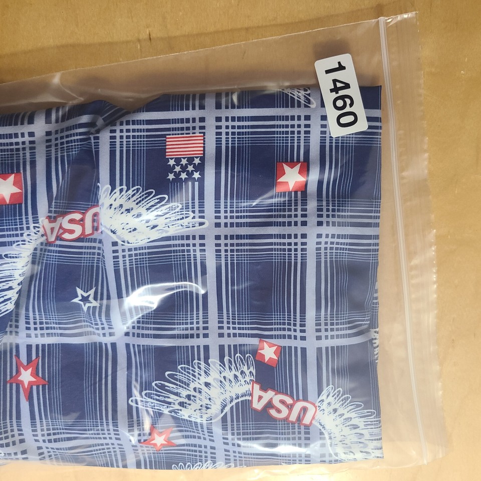 Speedo Swim Trunks Mens Size 36 Flag USA Eagle Wings Unlined Red White ...