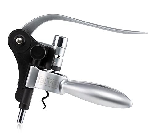 Wine Bottle Opener by - Professional Grade, Deluxe Screwpull Lever ...
