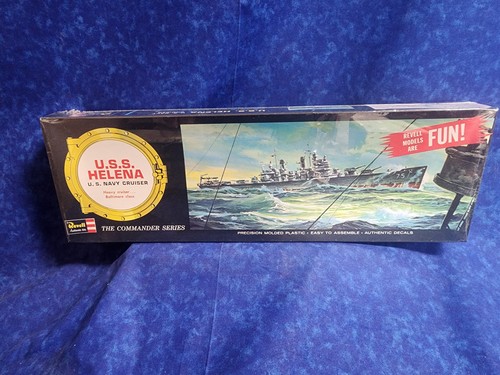 Revell 1998 Commander Series U.S.S. Helena US Navy Cruiser Model Kit ...