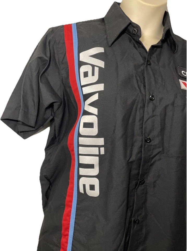 Valvoline 150 Years Mens 16.5 Large Mechanic Work Uniform Button Up ...