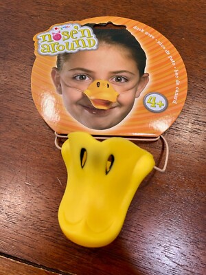Child's Duck Bill Mask Beak Costume - Rubber Ducky Children's Nose | eBay