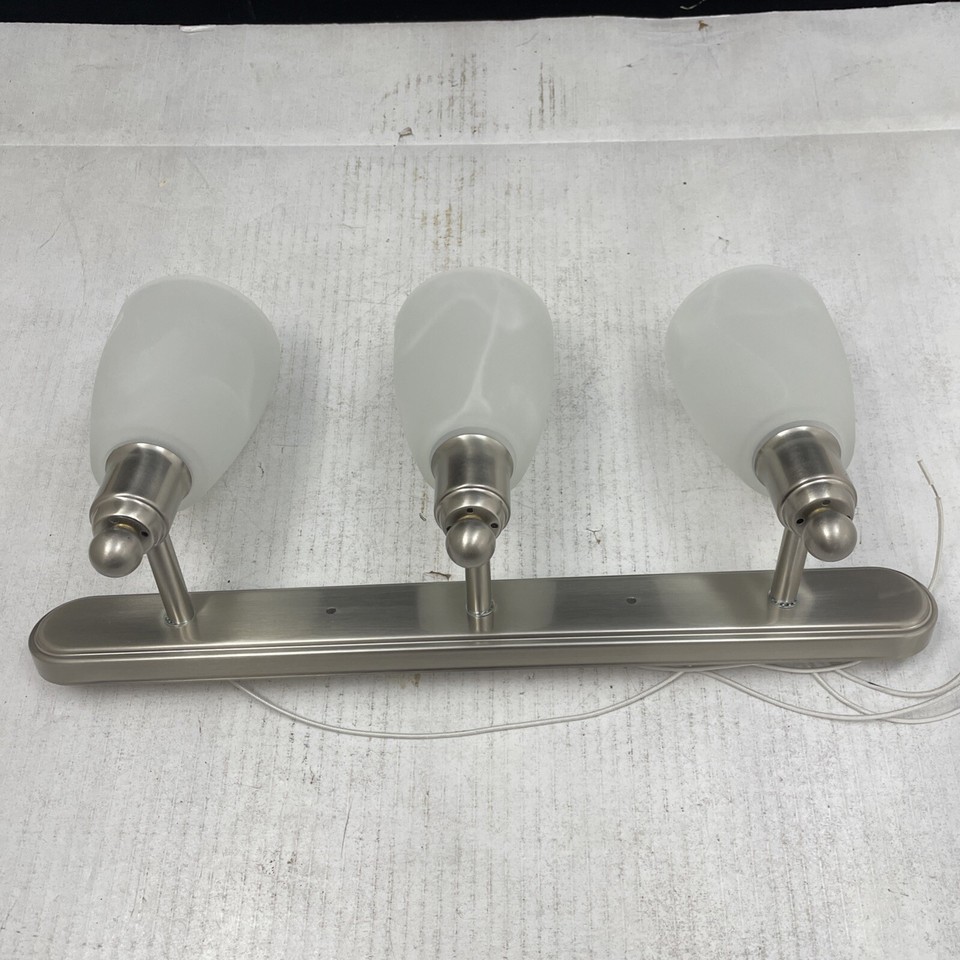 18" RV Bathroom Vanity 12V Led Brushed Nickel Camper Light Fixture | eBay