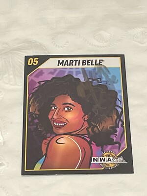 Marti Belle Signed CARD TNA WWE NWA Diva COA | eBay
