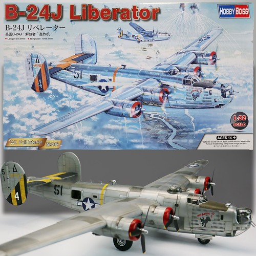 HOBBY BOSS 1/32 CONSOLIDATED B-24J LIBERATOR KIT 83211 | eBay
