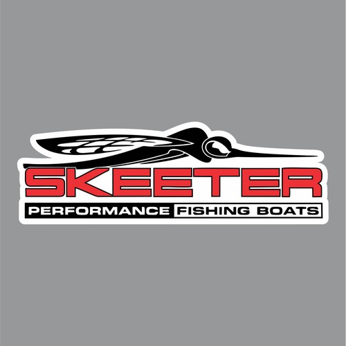 700-102 New Design Skeeter Carpet Graphic Decal Sticker for Fishing ...