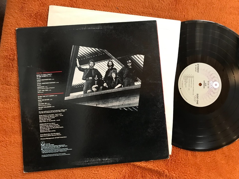 Axe Offering Vinyl Record LP Record Atco 1982 Masterdisk metal original ...