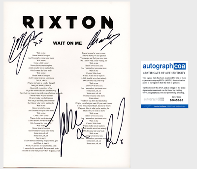 Rixton Bandmitglieder
