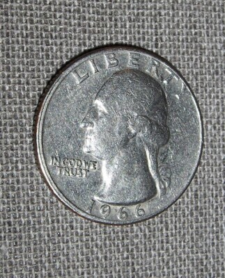 1966 Quarter no mint mark and error rim | eBay