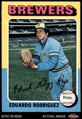 1975 O-Pee-Chee #582 Eduardo Rodriguez Brewers 6 - EX/MT | eBay