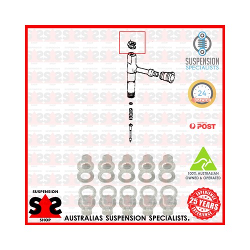 Seal Ring, Injector Suit TOYOTA Coaster Bus (_B4_, _B5_) 4.2 D (HDB50 ...