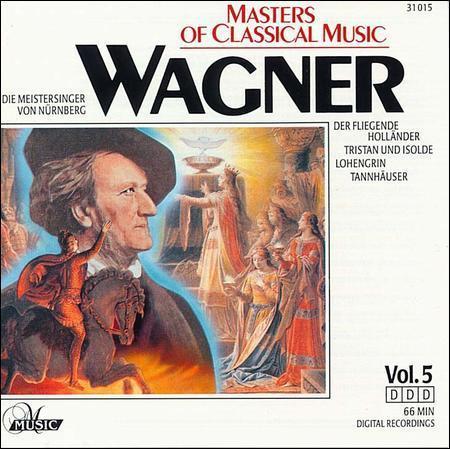 Masters of Classical Music: Richard Wagner (CD) - Ex Library - - **DISC ...