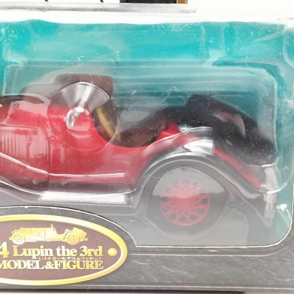 Lupin the Third Fujiko Mine 1/24 Car Model & Figure Red Car New | eBay