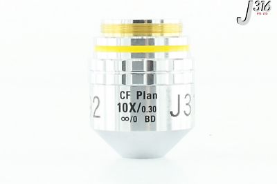 3592 NIKON 10X CF PLAN MICROSCOPE OBJECTIVE LENS 10X/0.30 WD 6.5 BD | eBay