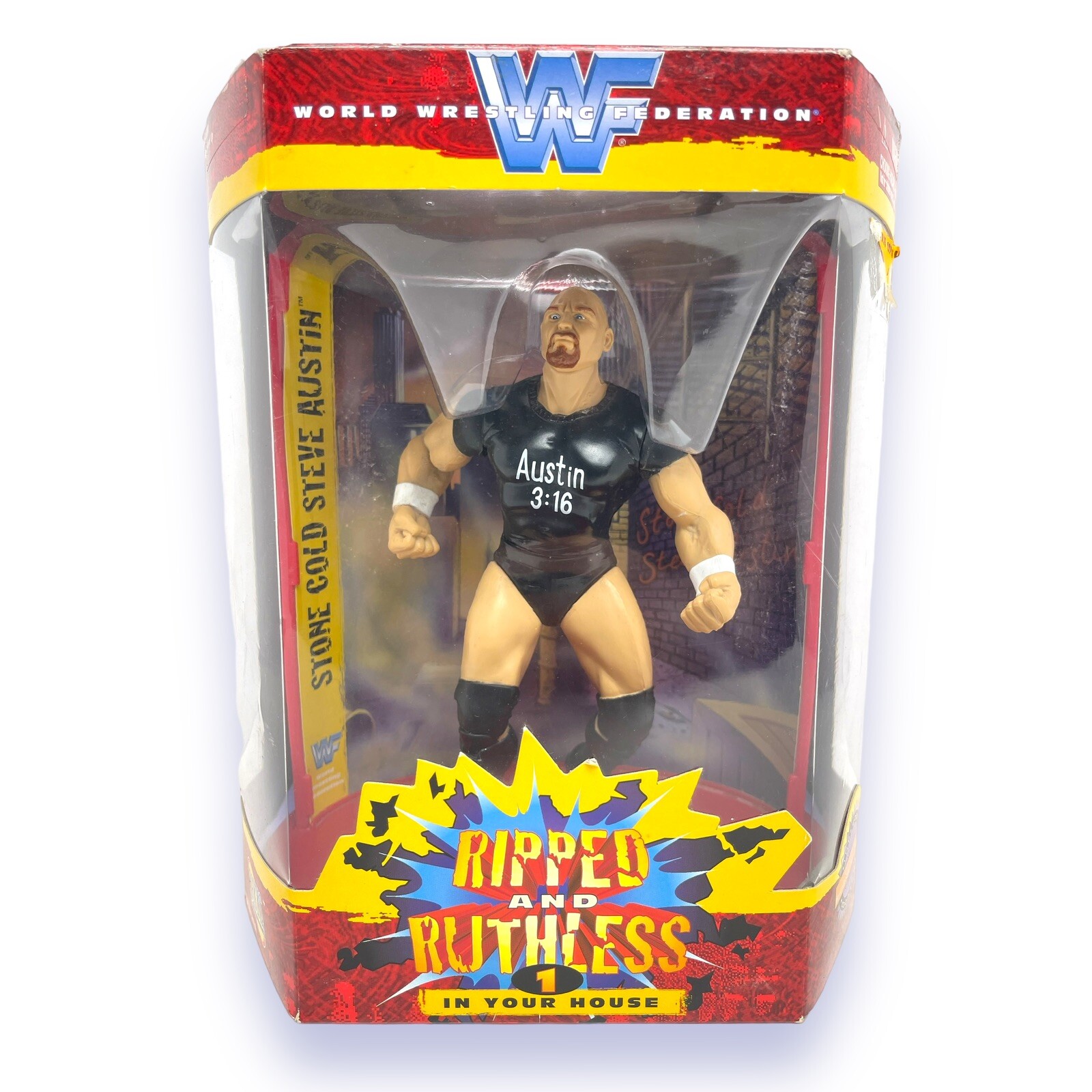 WWF Wrestling Ripped and Ruthless 1997 Series 1 -STONE COLD STEVE ...