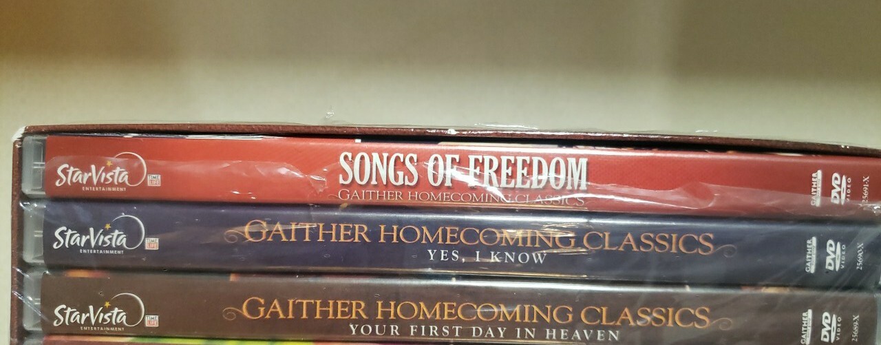 Gaither Homecoming Classics 10 DVDs. New Sealed. Incl Songs Of Freedom ...