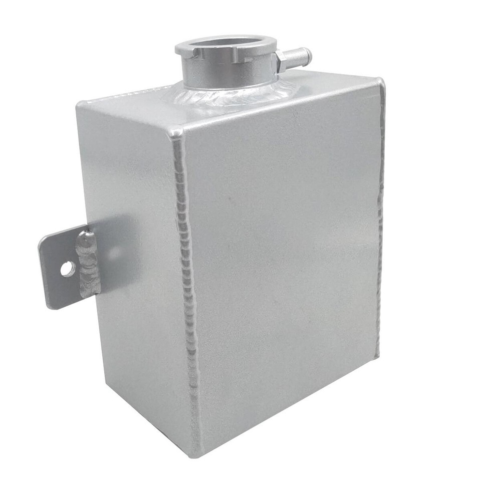 1.2L Universal Aluminum Radiator Coolant Overflow Reservoir Expansion ...