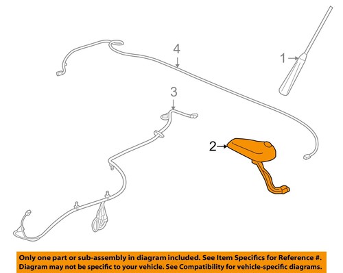 GM OEM 11-12 Equinox,Terrain Electrical Antenna-Antenna 20794864 | eBay