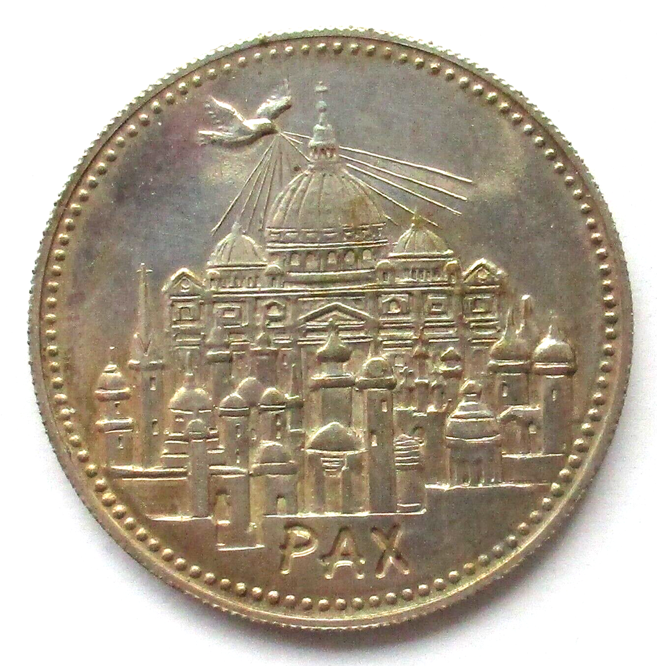Vatikan Religiöse Medaille PAX - Papst Paulus VI 1963-1978 Pontifex ...