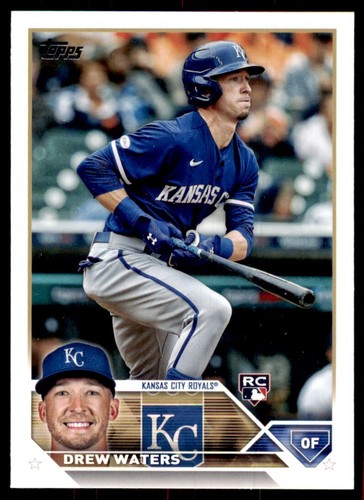 2023 Topps Drew Waters Rookie Baseball Cards #543 | eBay