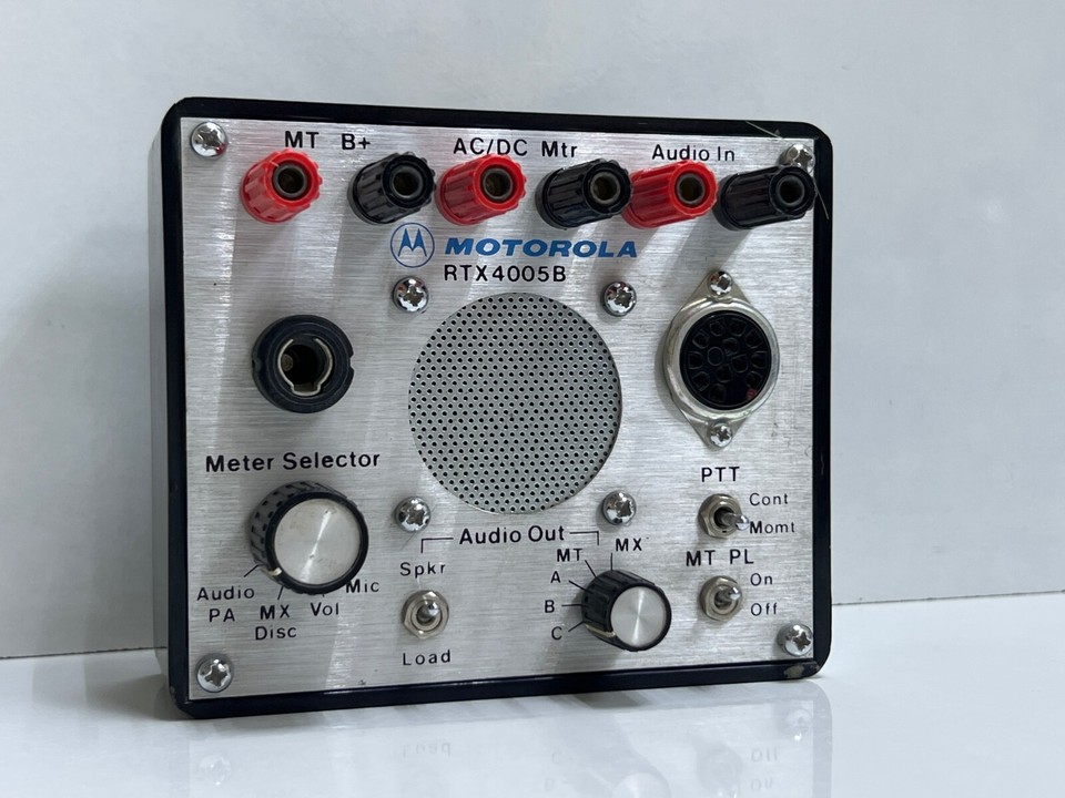 MOTOROLA RTX4005B Test Equipment | eBay