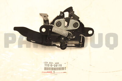 5351026110 Genuine Toyota LOCK ASSY HOOD 53510-26110 | eBay