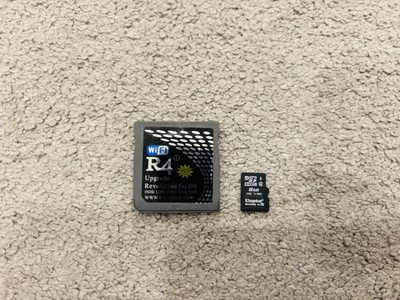 R4 Revolution Wifi Upgrade For Nintendo DS Cartridge And 8 GB Micro SD ...