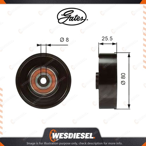 Gates Alt Idler Pulley fits Benz 190 201 C-Class 202 E-Class 210 214 ...