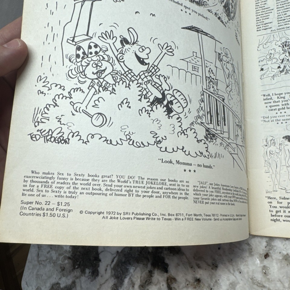 Vintage Pierre Davis Super Sex To Sexty #22 Adult Humor Comic 1972 | eBay