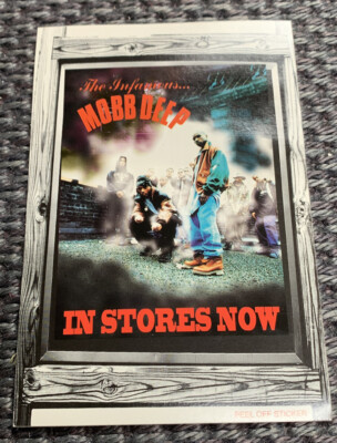 Sticker MOBB DEEP The infamous... OG Hip Hop Vintage Retro Sticker ...