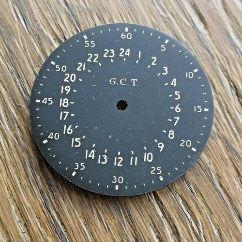 Hamilton GCT Military WWII Pocket Watch Dial Part, 43mm Used VGC (BT22 ...