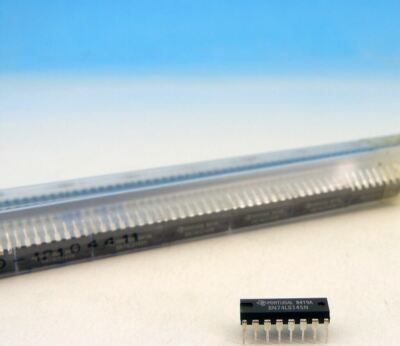 2 x Genuine SN74LS145N T.I. 1-of-10 Decoder / Drvier Open-Collector ...