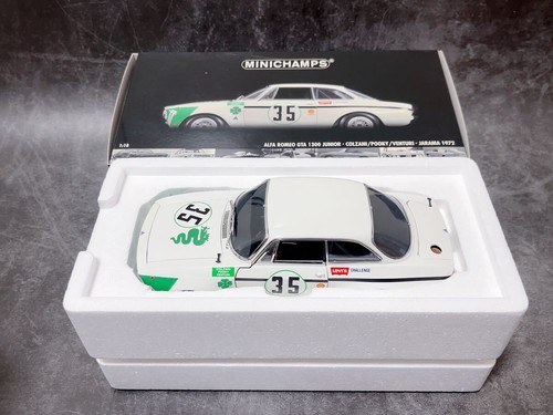 PAUL'S MODEL ART 1/18 Minichamps ALFA RoshiO GTA 1300 JIOR JARAMA 1972 ...
