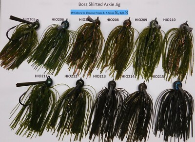 Boss Sparkie Skirted Jigs Zoom Colors | eBay