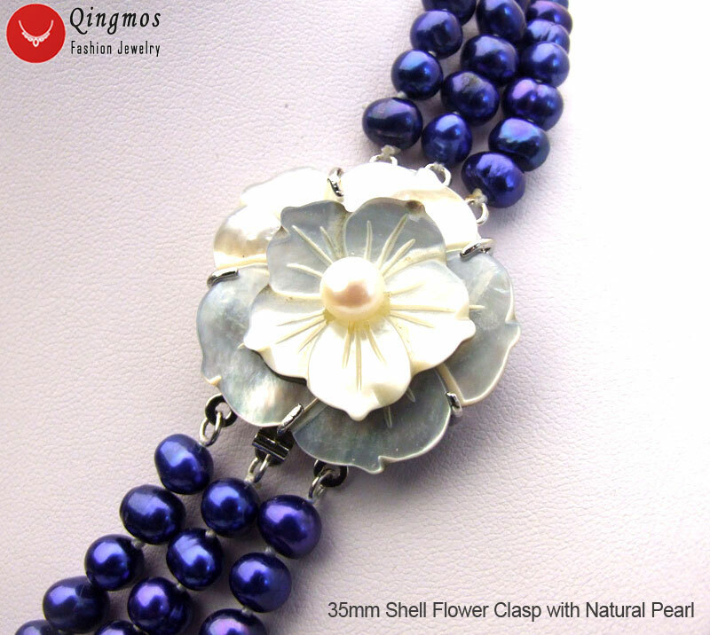 Natural Blue Pearl Jewelry