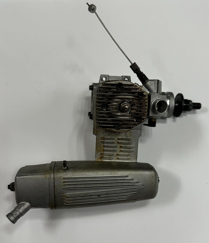 OS .95 AX Two 2 Stroke RC Airplane Nitro Engine With Muffler 95AX 95 ...