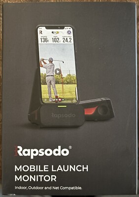 Rapsodo Mobile Launch Monitor for Golf Indoor and Outdoor Use with GPS ...