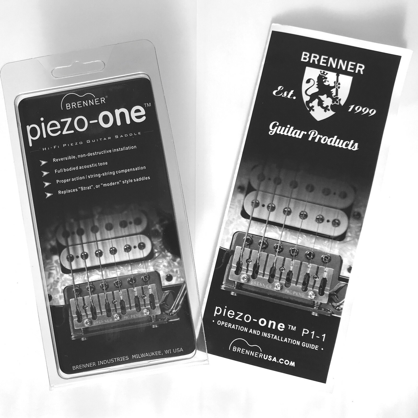 Brenner piezo-one™ saddle for '08-'16 American Standard Telecaster | eBay