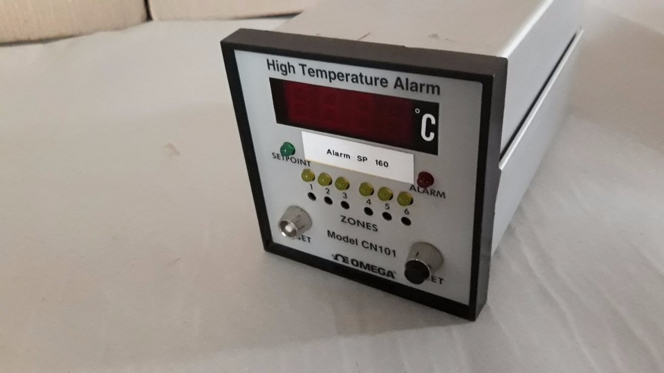 OMEGA CN101 HIGH TEMPERATURE ALARM , SP 160 | eBay