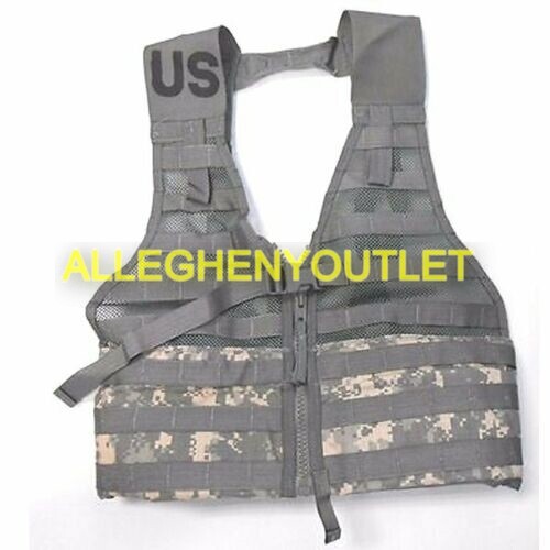 7 PC US MILITARY ACU Rifleman set Fighting Load Carrier FLC Vest + 6 ...
