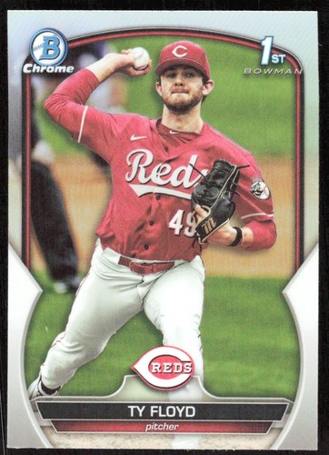 2023 6244B Bowman Draft Chrome Refractors Ty Floyd Rookie Cincinnati ...