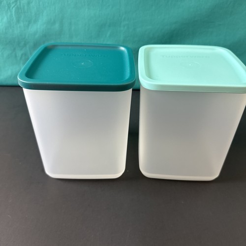 Tupperware Basic Bright Square Round Container 7.5 Cup Set Of 2 Sale ...