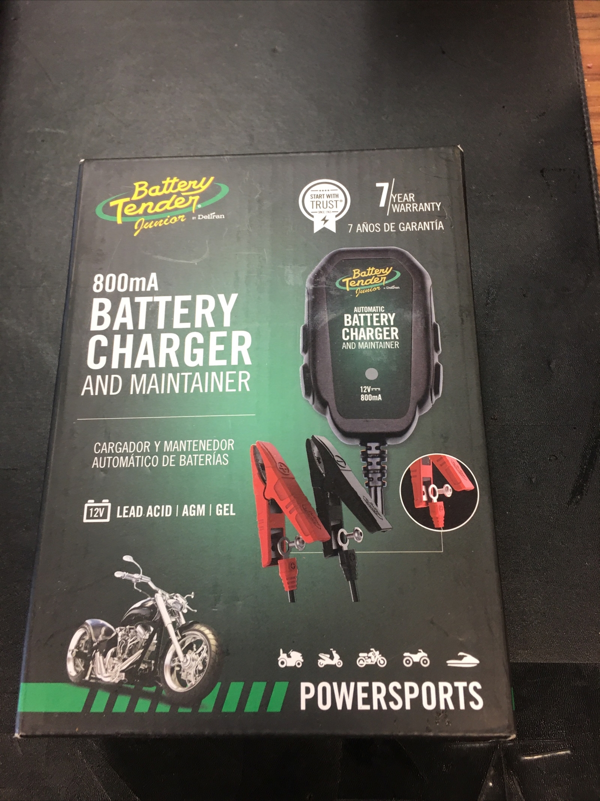 Battery Tender JR High Efficiency 800mA Battery Charger (AX) | eBay