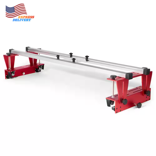 60" Portable and Adjustable Slab Flattening Jig DIY Woodworking Router ...