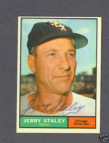 Jerry Staley signed 1961 Topps trading card | eBay